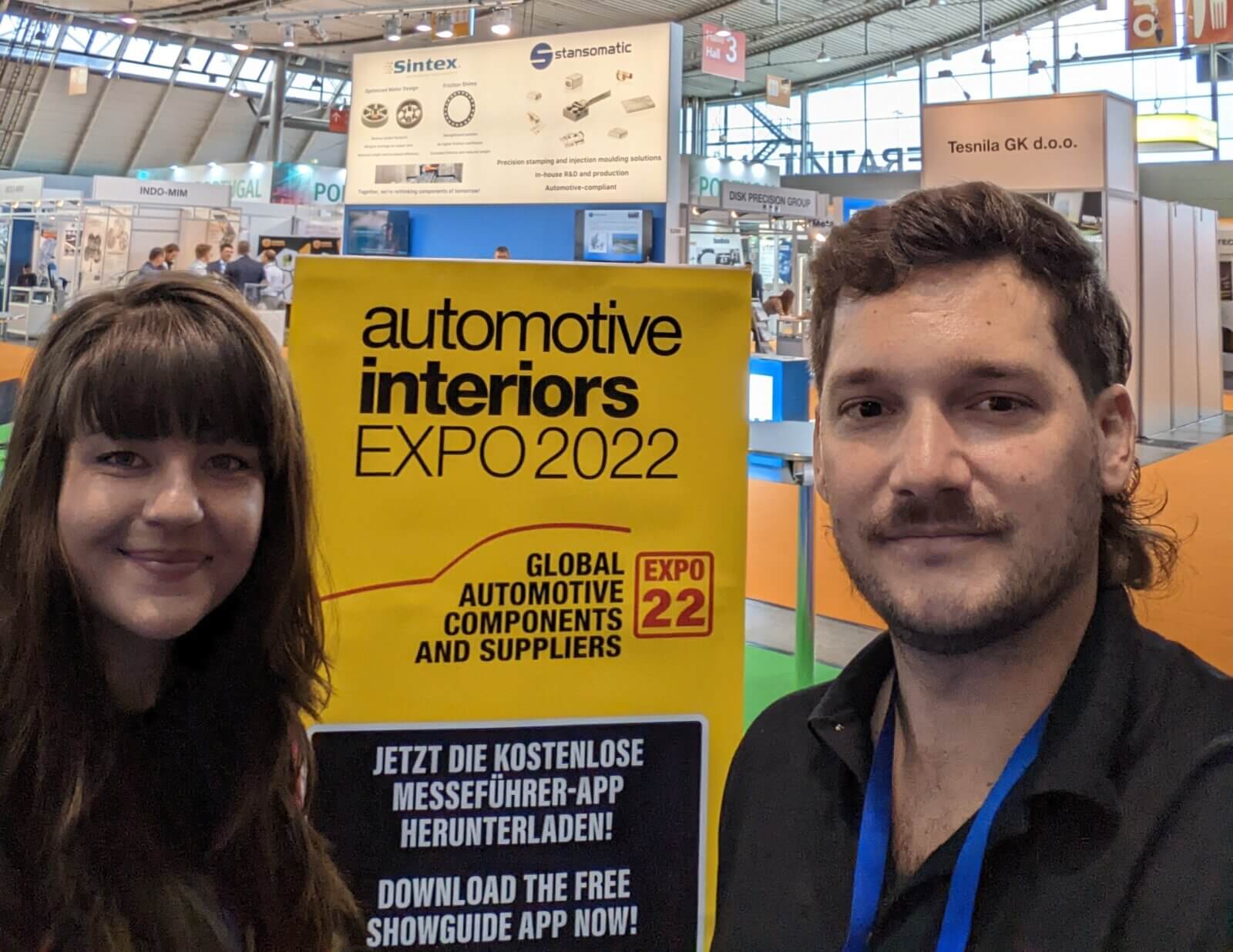 Top Classic Parts Manager visiting Automotive Expo in Europe
